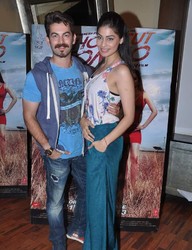 Neil Nitin Mukesh, Pooja Gupta promoting 'Shortcut Romeo' at Raheja ...